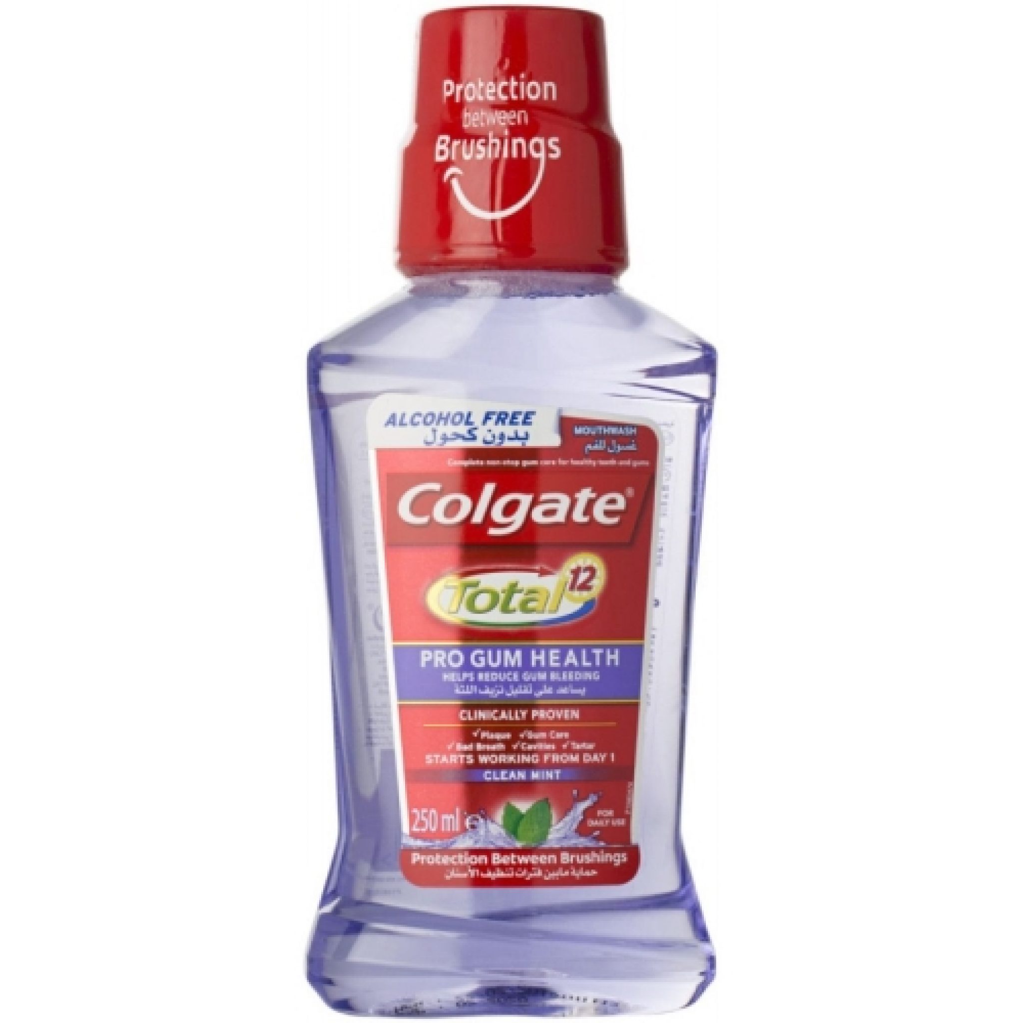 كولجيت غسول للفم توتال 12 برو جم للثة صحية 250 مل - Colgate mouthwash ...